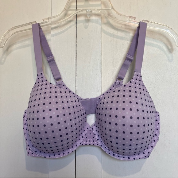 Warner's | Intimates & Sleepwear | Warners Full Coverage Lavender Polka ...